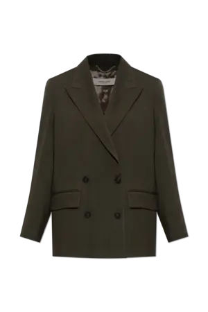 GOLDEN GOOSE Double-breasted Blazer - Grey