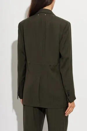 GOLDEN GOOSE Double-breasted Blazer - Grey