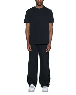 Ksubi Luxe Biggie Cotton Ringer Crewneck T-shirt