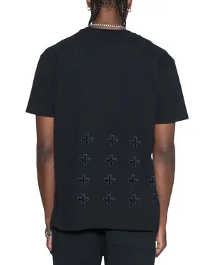 Ksubi Luxe Biggie Cotton Ringer Crewneck T-shirt