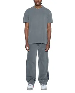 Ksubi Luxe Biggie Cotton Ringer Crewneck T-shirt