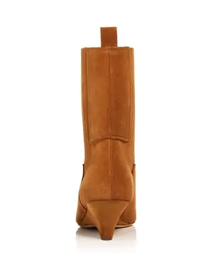 Cinq À Sept Parker Suede Chelsea Boots - Toffee