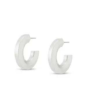 ALLSAINTS Maeve Medium Hoop Earrings