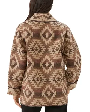 Karen Kane Relaxed Ranch Jacket - Deco