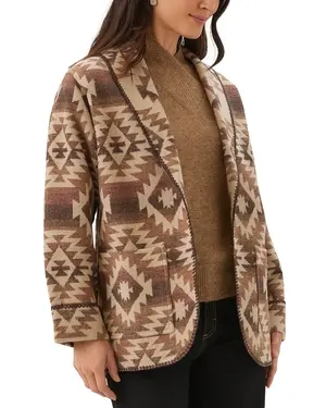 Karen Kane Relaxed Ranch Jacket - Deco