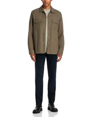 Paige Seymore Cotton Flap Pocket Overshirt