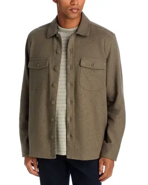 Paige Seymore Cotton Flap Pocket Overshirt