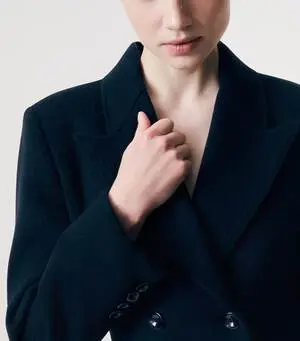 Marella Wool Double-breasted Coat