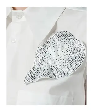 Giuseppe Di Morabito Crystal-embellished Shirt
