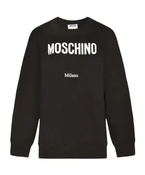 Moschino Logo-print Cotton Sweatshirt