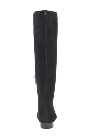 Calvin Klein Slona Knee High Boot - Black