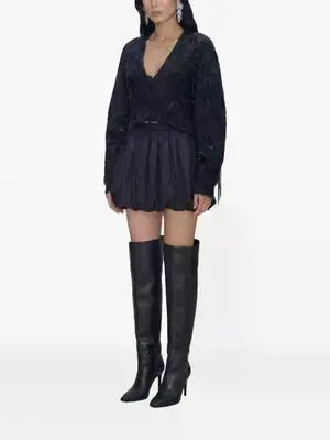 ATOIR Iris Bubble Mini Skirt - Black