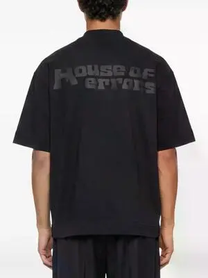HOUSE OF ERRORS All-seeing Eye-patch High-neck T-shirt