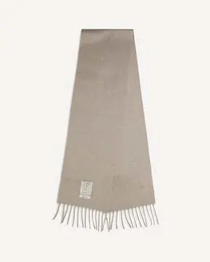 Jacquemus Cavallo Fringed Scarf - Beige