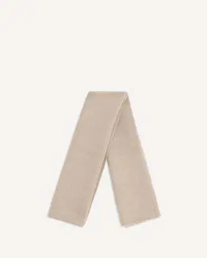 Jacquemus Tailleur Wool Scarf - Beige