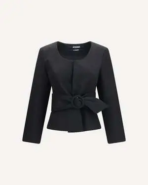 Jacquemus Miami Wool Jacket - Black