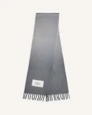 Maison Kitsuné Gradient-efect Alpaca Scarf