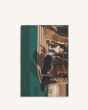 Burberry Knight & Day Silk Scarf