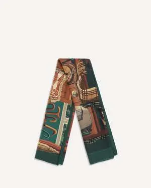 Burberry Knight & Day Silk Scarf