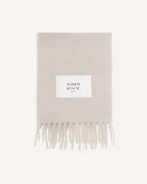 Maison Kitsuné Baby Alpaca Scarf