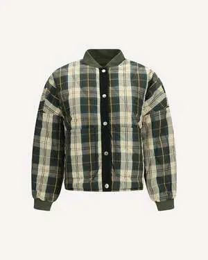 Barbour Reversible Quilted Ravenshill Jacket - Green