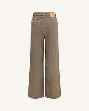 GANNI Lari Neppy Denim Jeans - Brown