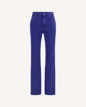 Chloé Cotton Denim Pants - Blue