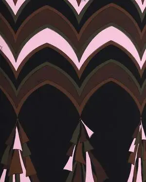 Emilio Pucci Fitted Long Skirt - Multicolour