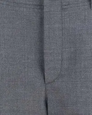 Brunello Cucinelli Barrel Cargo Pants In Virgin Wool Twill With Monile
