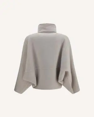 Brunello Cucinelli Double-faced Wool And Cashmere Jacket With Detachable Shearling Insert - Grey