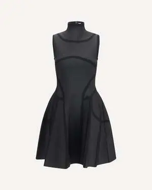 Alexander McQueen Anatomy-line Mini Dress