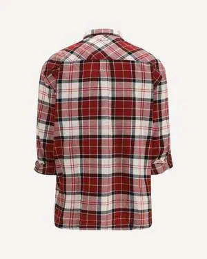 Barbour Elishaw Check Shirt - Red