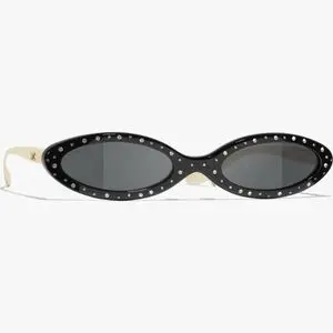 Chanel Oval Sunglasses