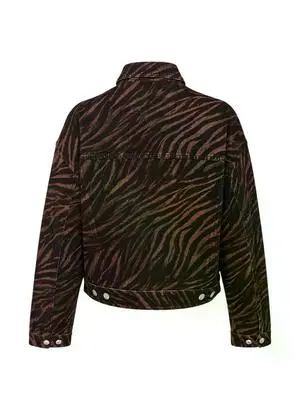 Rag & Bone Zebra-print Denim Jacket