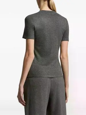 Peserico Beaded-trim Crew-neck T-shirt