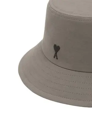 AMI Paris Ss26 Cotton De Coeur Bucket Hat