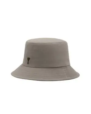 AMI Paris Ss26 Cotton De Coeur Bucket Hat