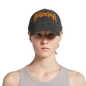 Balenciaga Sacré Cœur Cap - Black