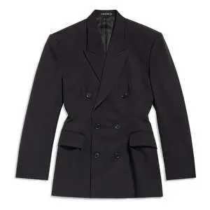 Balenciaga Cinched Jacket - Black
