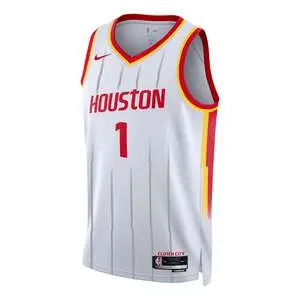 Nike Dri-fit Nba Houston Rockets Association Edition Swingman Jersey - White