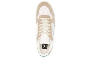 VEJA V-10 Chromfree Low-top Sneakers 'white Beige Green