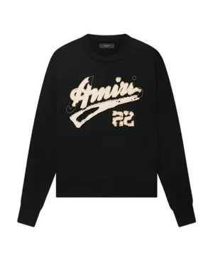 Amiri Logo Round Neck Sweater