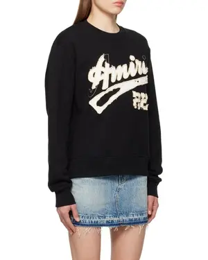 Amiri Logo Round Neck Sweater