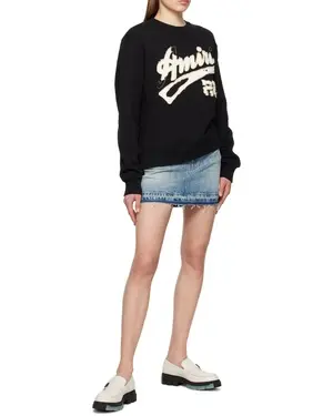 Amiri Logo Round Neck Sweater
