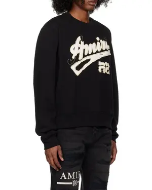 Amiri Logo Round Neck Sweater