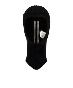Rick Owens Porterville Skull Knitted Balaclava - Black