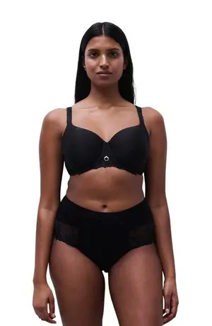 Chantelle Majestic Underwire Spacer T-shirt Bra - Black