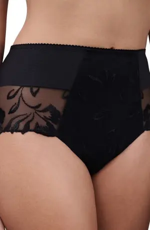 Chantelle Majestic High Waist Support Briefs - Black