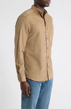 Johnston & Murphy Sherwood Corduroy Button-down Shirt