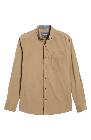 Johnston & Murphy Sherwood Corduroy Button-down Shirt